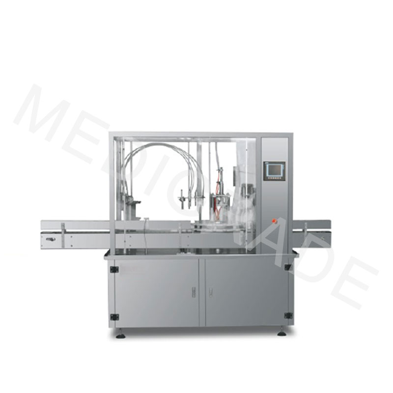 Aseptic vaccine vial liquid filling aluminum crimping capping machine